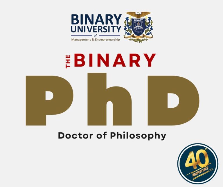 Binary PhD – Binary University